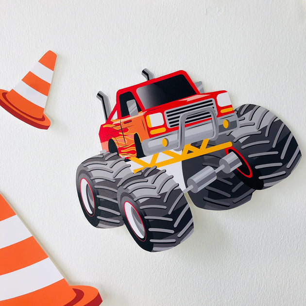 Monster Truck Cut-Outs Printable | Pigsy Party – PigsyParty