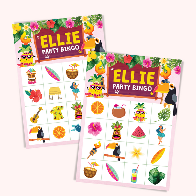 Luau Party Games & Activities Printable Kit | Pigsy Party – PigsyParty
