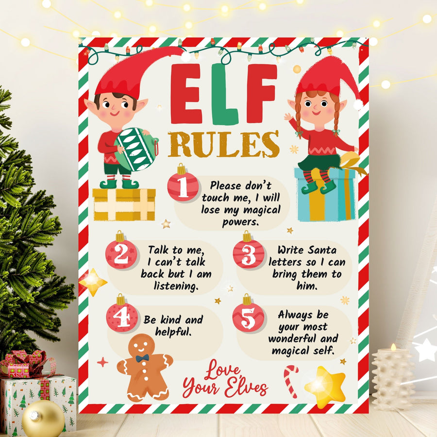 Santa’s Elves are Watching You | Christmas Printable, Holiday Fun ...