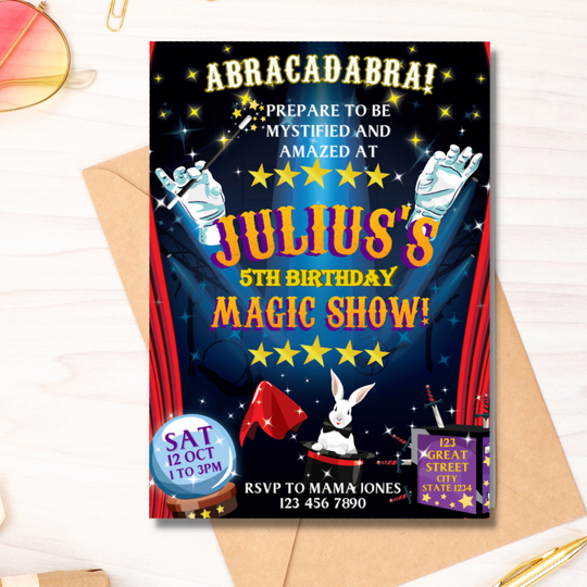 Magic Show Party | Party Decor, Party Games and Party Favors – PigsyParty