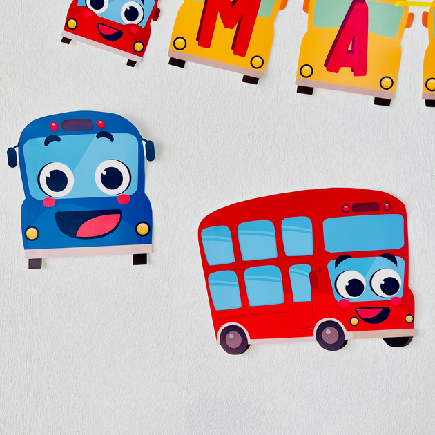 Wheels on the Bus Go Round Cut-Outs Printable | Pigsy Party – PigsyParty