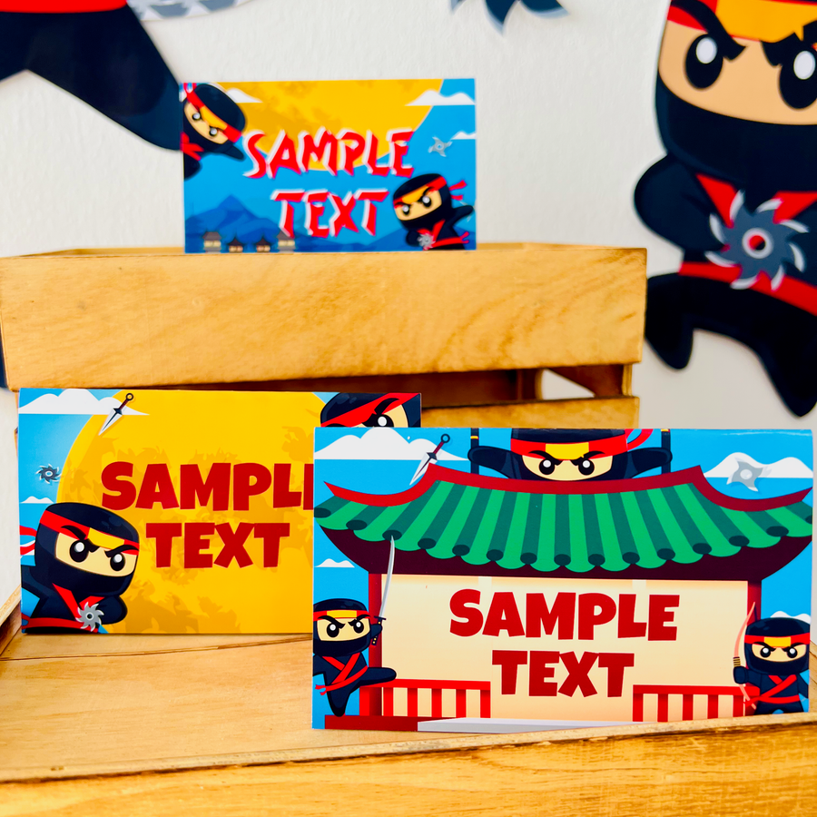 Ninja Party | Party Decor, Party Games and Party Favors – PigsyParty