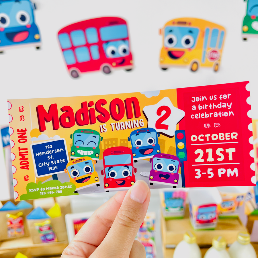 Wheels on the City Bus Party | Party Decor, Party Games and Party ...