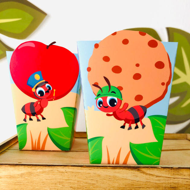 Ants Go Marching Party Favor Boxes Printable | Pigsy Party – PigsyParty