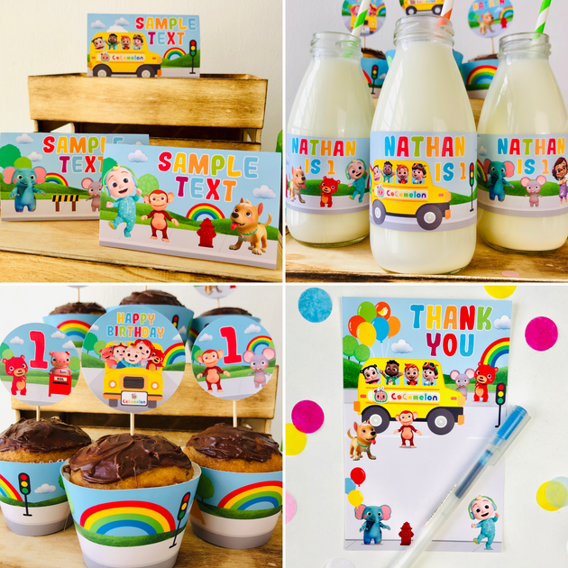 Cocomelon Party Decorations Printable Kit | Pigsy Party – PigsyParty