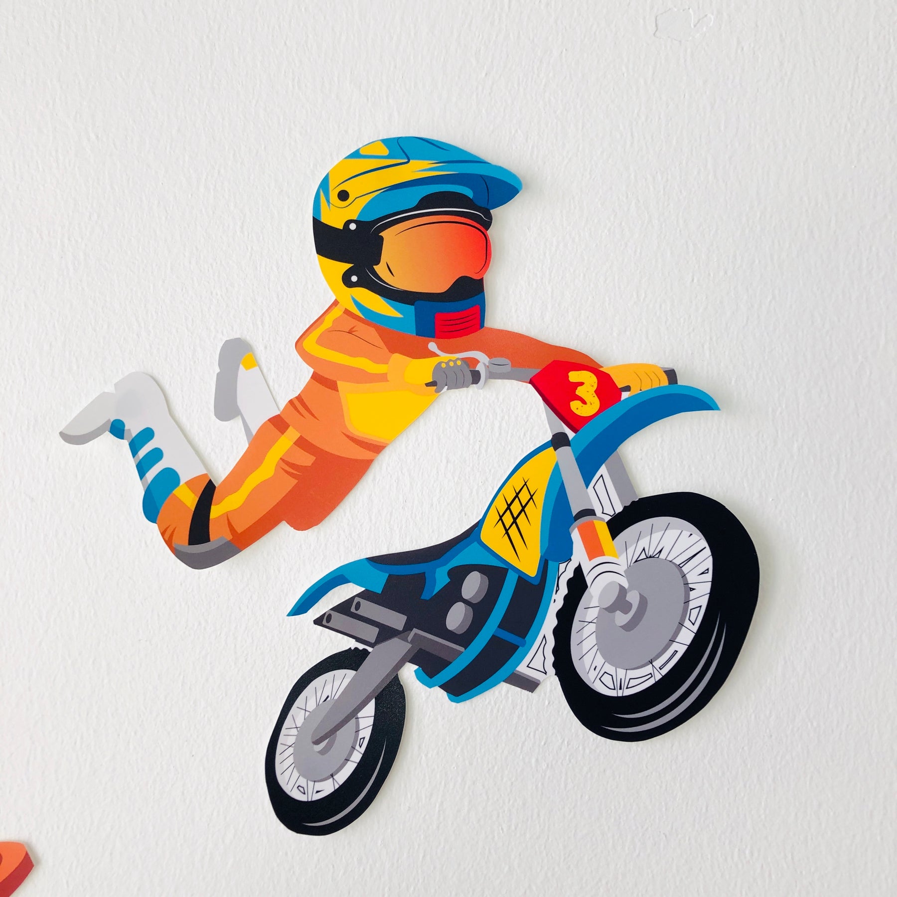 Dirt Bike Cut-Outs for Party Decorations – PigsyParty