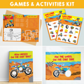 Dirt Bike Games & Activities Kit – PigsyParty