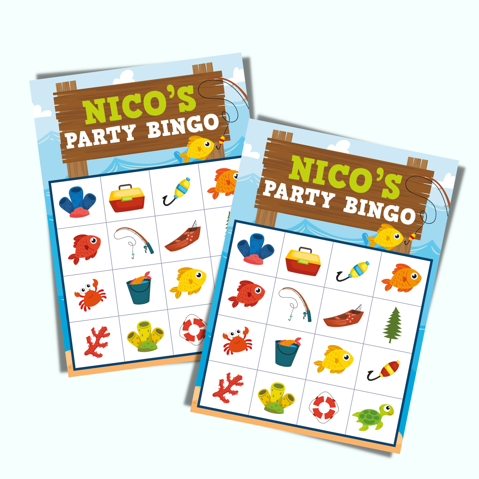 Fishing Bingo Game - Fun and Interactive – PigsyParty