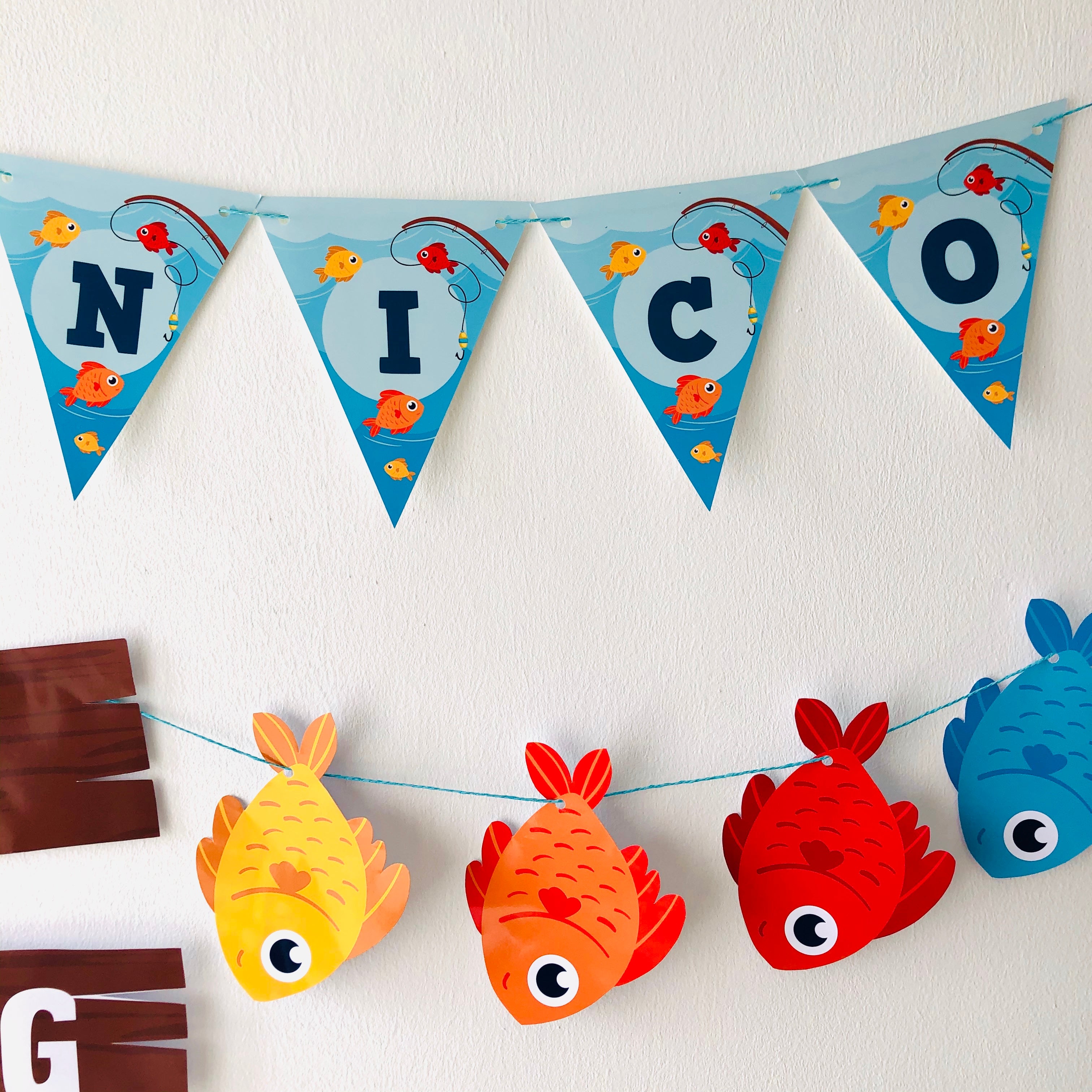 Fishing Banner - Celebrate with Style – PigsyParty
