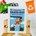 Garbage Truck 'Take Trash Out' Sign – PigsyParty