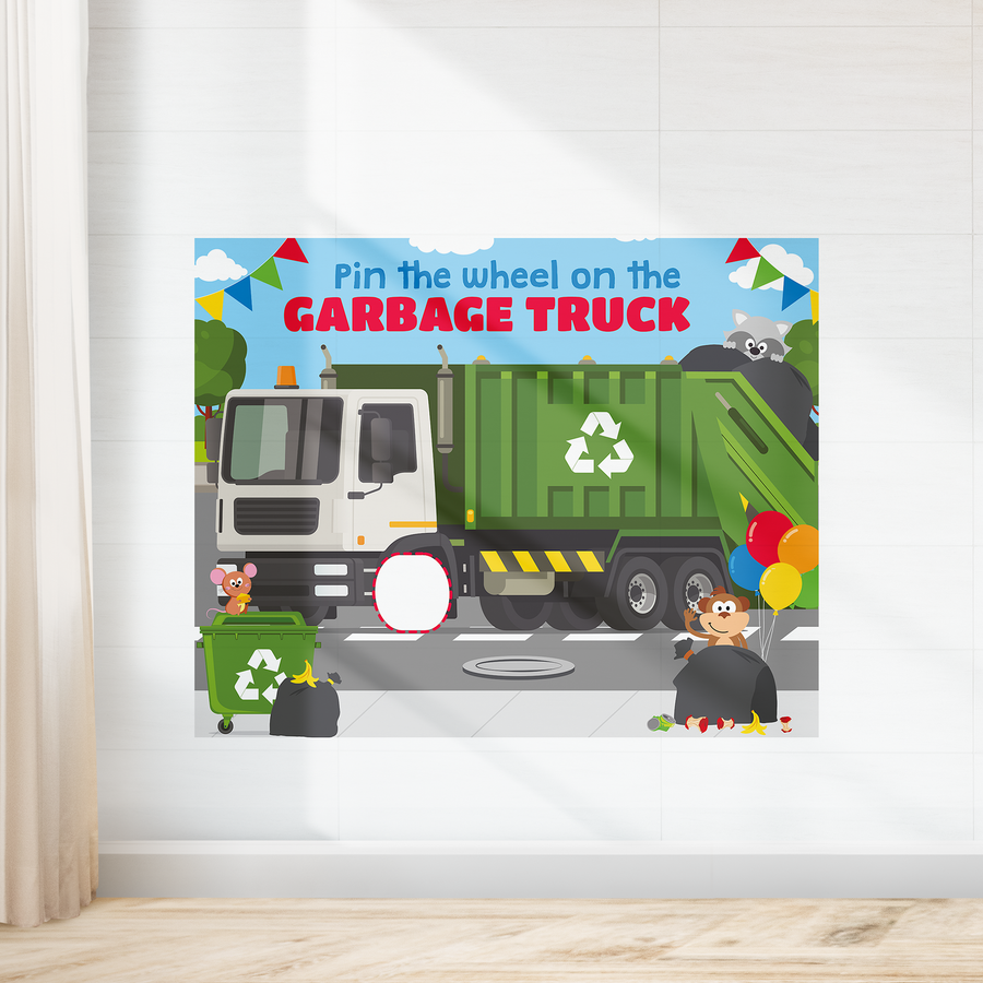 Garbage Truck Games & Activities Kit – PigsyParty