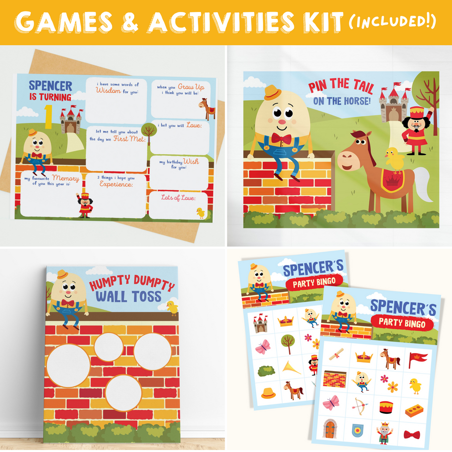 Humpty Dumpty Party Bundle - Ultimate Celebration Kit – PigsyParty