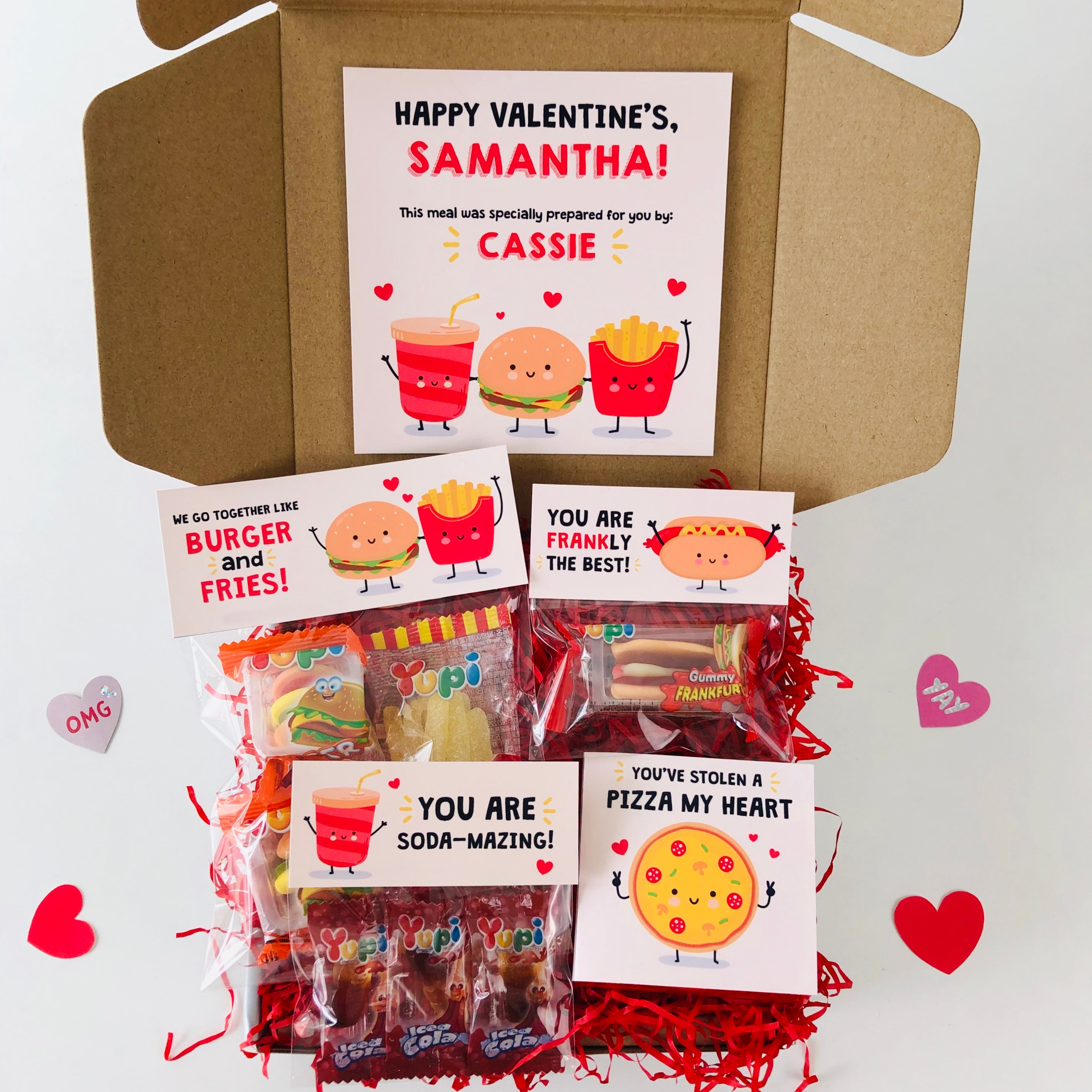 Valentines Fast Food Set | Pigsy Party Decoration – PigsyParty