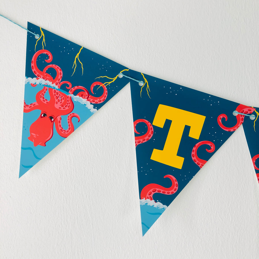 Kraken Party Collection Printables | Pigsy Party – PigsyParty