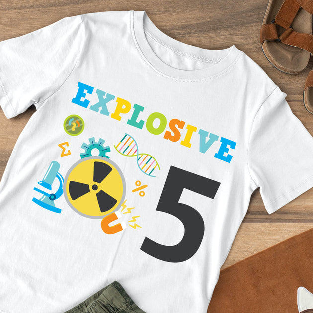 Mad Science Birthday Shirt Designs Family Bundle Kit | Pigsy Party ...