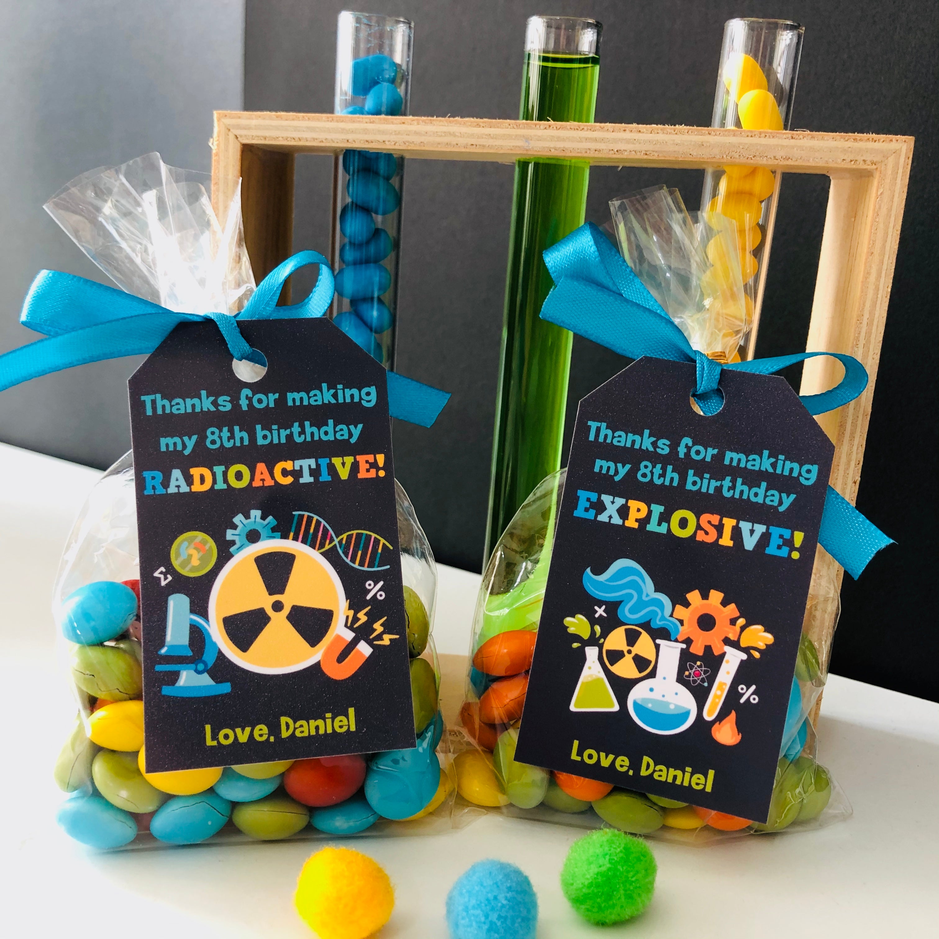 Mad Science Gift Tags | Pigsy Party Decoration – PigsyParty