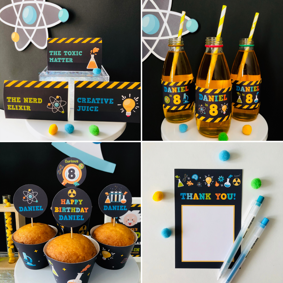 Mad Science Decorations Kit | Pigsy Party Decoration – PigsyParty