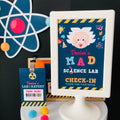 Mad Science Lab Sign Printable | Pigsy Party Decoration – PigsyParty