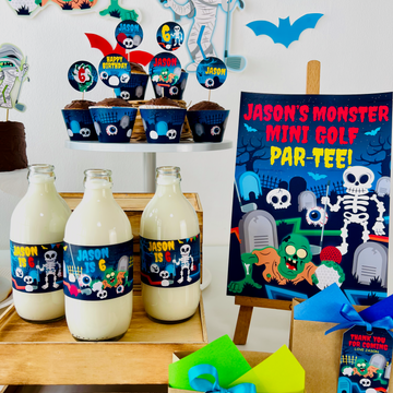 Monster Mini Golf Party | Party Decor, Party Games and Party Favors ...