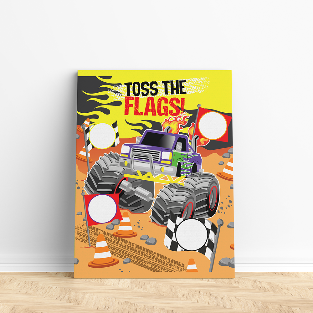 Monster Truck Toss Game - Fun and Exciting Party Game – PigsyParty