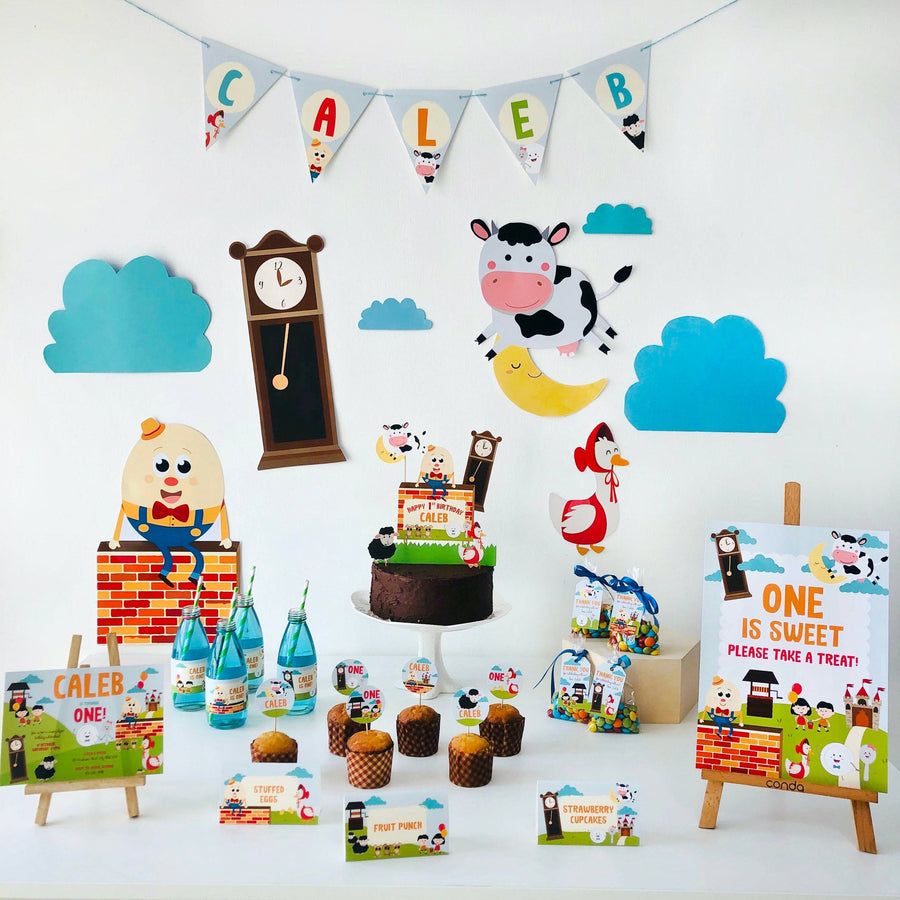 Nursery Rhymes Decorations Kit | Pigsy Party Decoration – PigsyParty