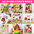 Old Macdonald Farm Birthday Party ULTIMATE BUNDLE | Pigsy Party ...