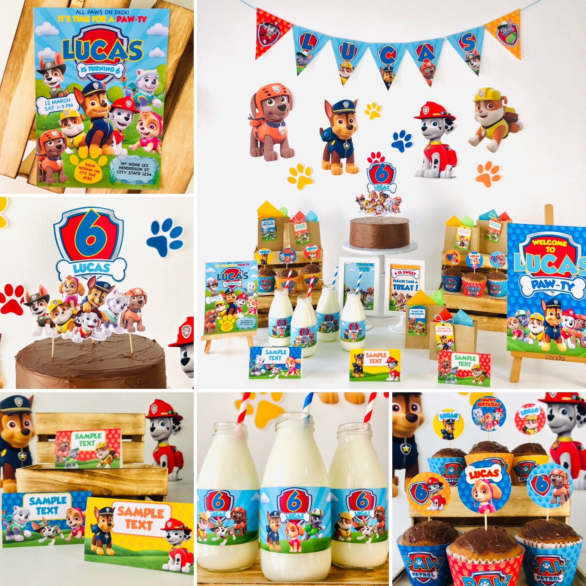 Paw Patrol Birthday Supplies Nickelodeon PAW Patrol