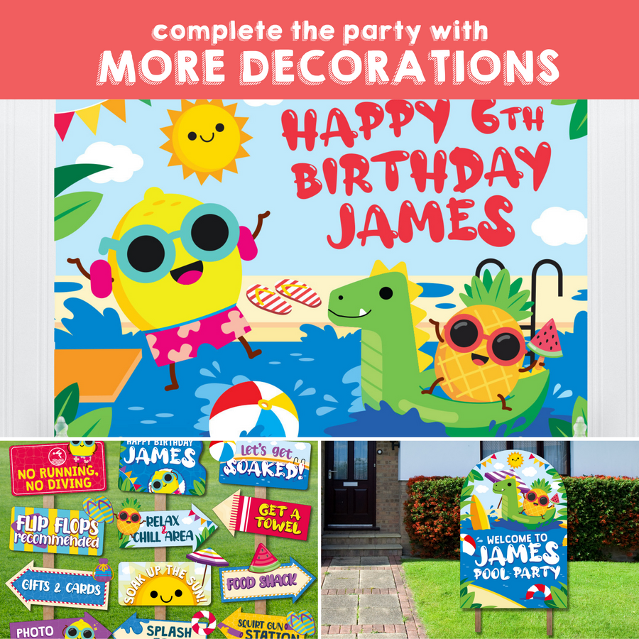 Pool Party Hats | Pigsy Party Decoration – PigsyParty