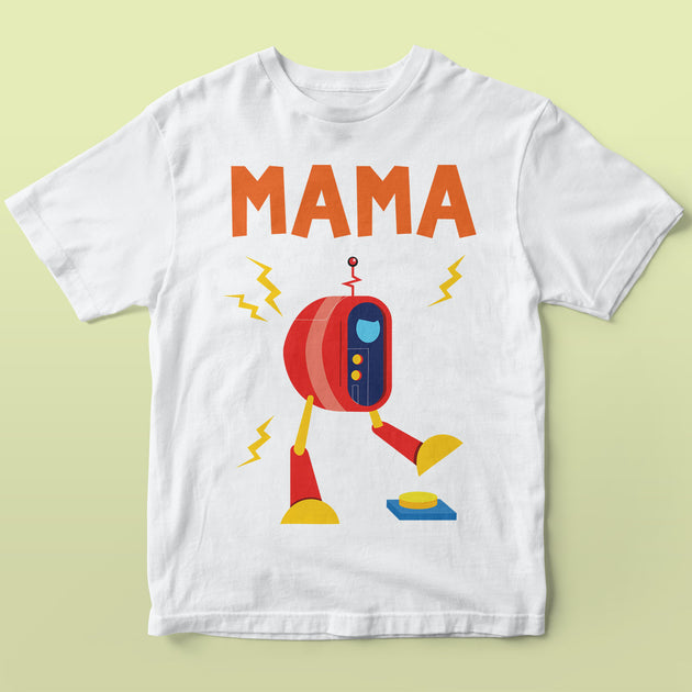 Robots Birthday Shirt Designs Family Bundle Kit | Pigsy Party – PigsyParty