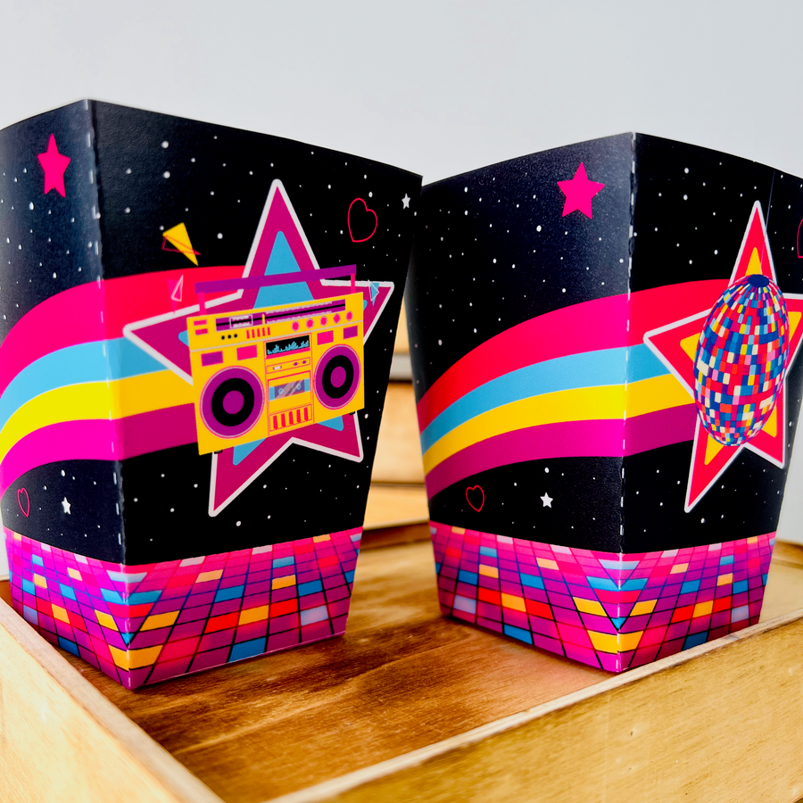 Roller Skating Favor Boxes | Pigsy Party Decoration – PigsyParty