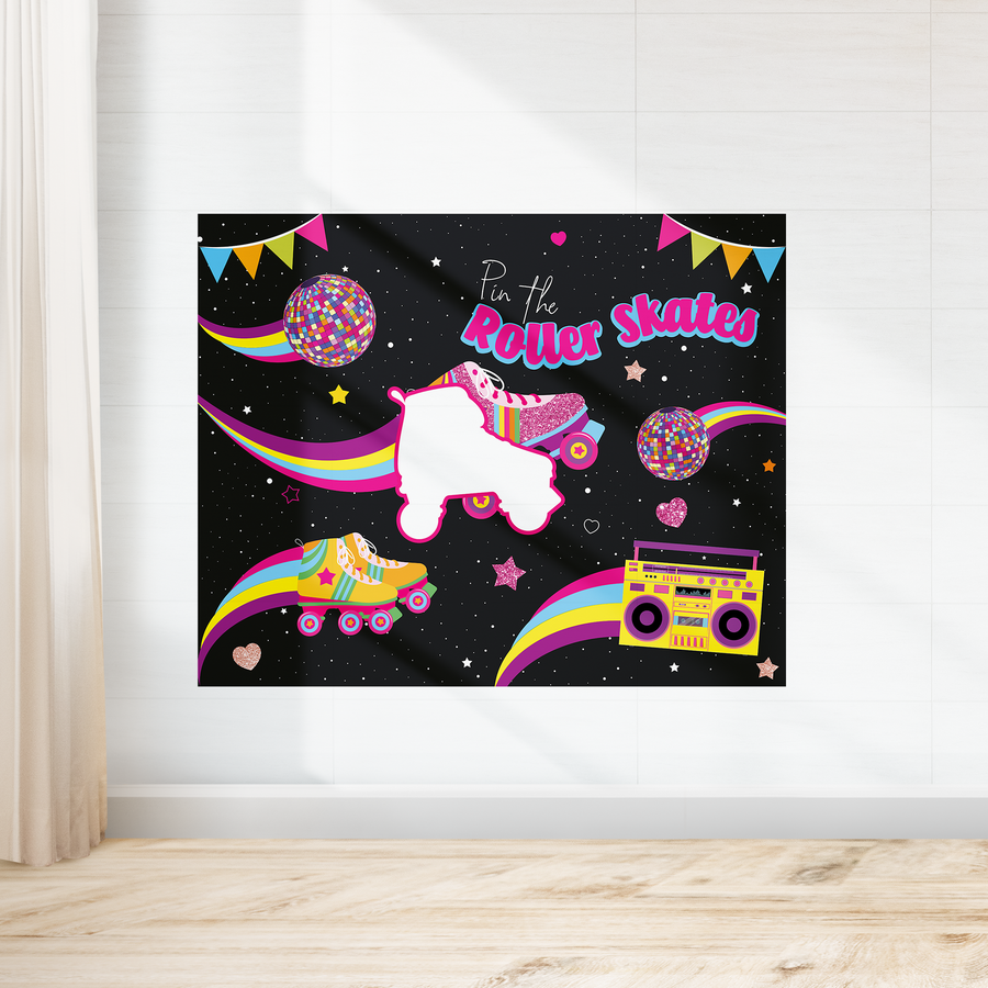 Roller Skating Pin Game | Pigsy Party Decoration – PigsyParty