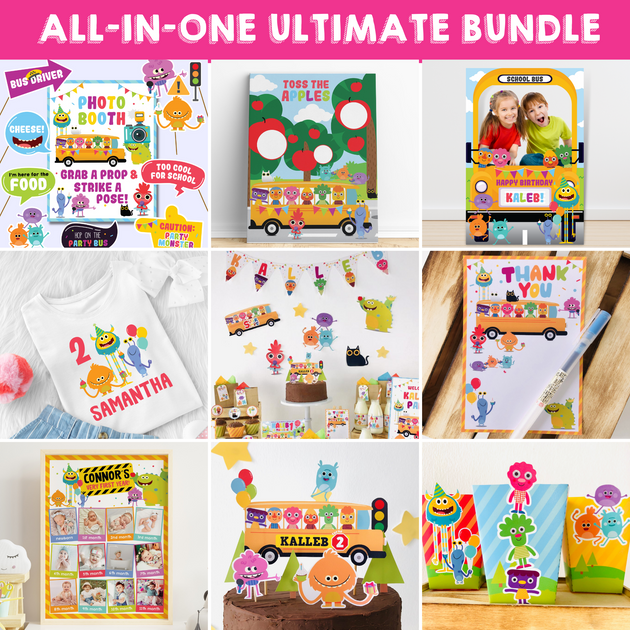 Super Simple Songs Birthday Party Ultimate Bundle Printable Kit | Pigsy ...