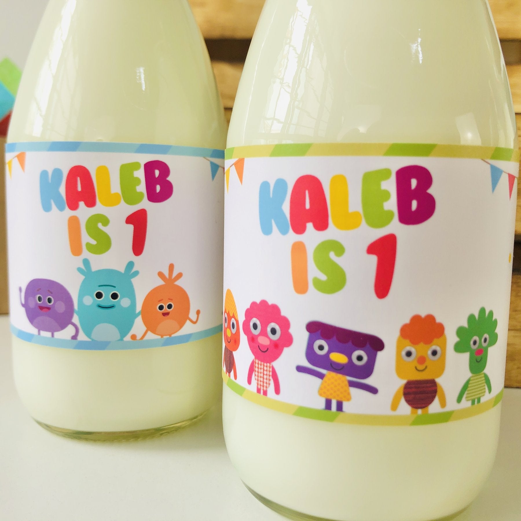 Super Simple Songs Bottle Wrappers | Pigsy Party Decoration – PigsyParty