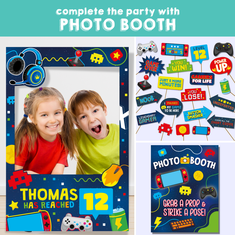 Video Game Cut-Outs | Pigsy Party Decoration – PigsyParty